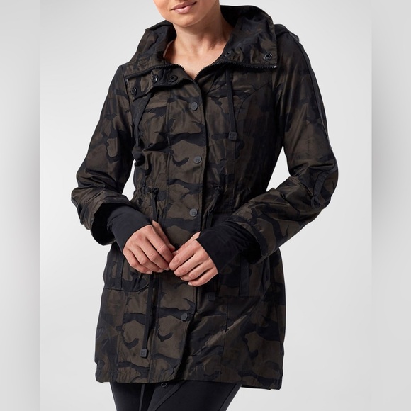 blanc noir | Jackets & Coats | Blanc Noir Explorer Camojacquard Anorak ...
